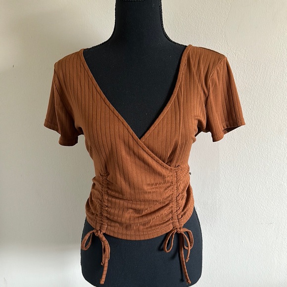 Streetwear Society | Tops | Cinnamon Color Crop Top | Poshmark